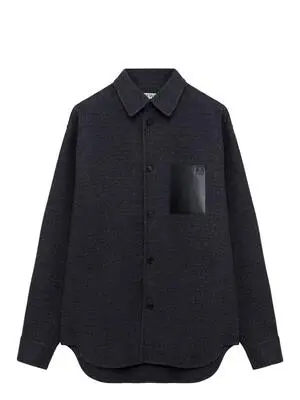 Loewe Pocket Anagram Overshirt - Navy