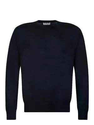 BALLANTYNE Cashmere Crew-Neck Sweater Blue
