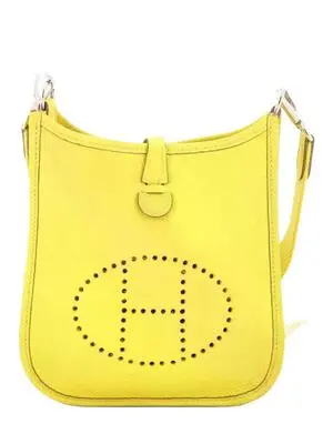 Hermès Evelyne Bag Gen Iii Clemence Tpm Cross Body Bag - Yellow