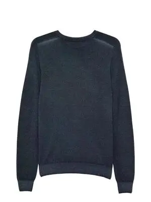 AROVESCIO Crew-neck Knit - Blue