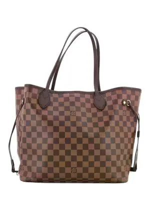LOUIS VUITTON Neverfull Nm Damier Mm Tote Bag - Brown