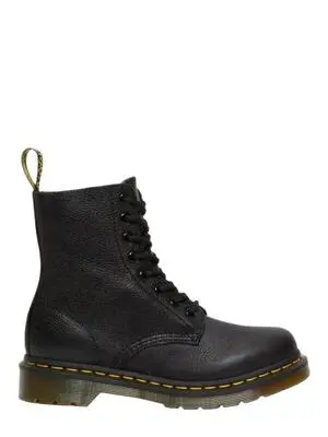 Dr. Martens 1460 Pascal Virginia Leather Boots - Black