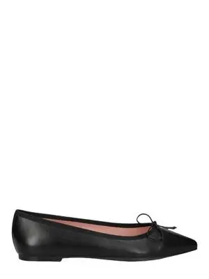 Pretty Ballerinas Ella Pointed-toe Ballet Flats - Black