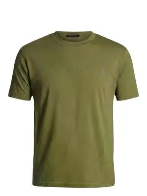 John Richmond Logo-embroidered T-shirt - Green