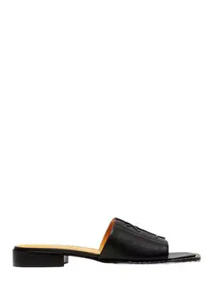 LILI CURIA Vera Lace-up Sandals - Black