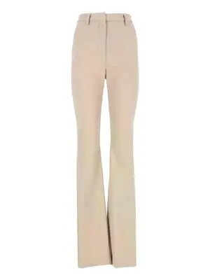 THELATEST Elvira Split-hem Trousers - Neutrals