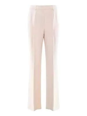 NENETTE Ever High-waisted Flared Trousers - Neutrals