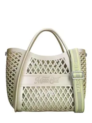 MARC ELLIS Flat Basket Tote Bag - Neutrals