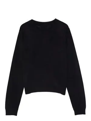 DANIELE FIESOLI Fine-knit Button-up Cardigan - Black
