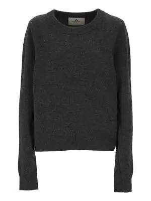 Peuterey Ribbed-trim Crew-neck Sweater - Grey