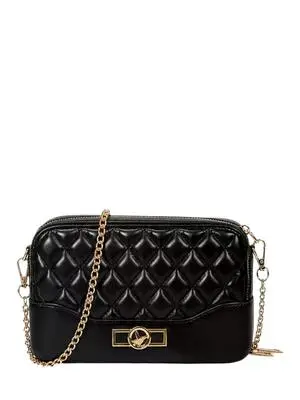 MARC ELLIS Mini Flat Bloom Shoulder Bag - Black