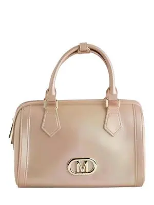 MARC ELLIS Flat Estrella L Logo-plaque Tote Bag - Neutrals
