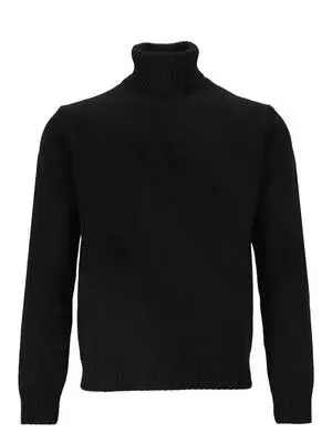 AL DUCA D’AOSTA 1902 Roll-neck Wool Sweater - Black