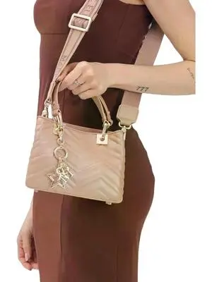 MARC ELLIS Mini Krissy Wave Tote Bag - Neutrals