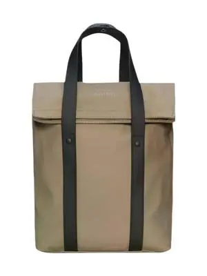 Rains Rains Waterproof Fold-Over Backpack Neutrals