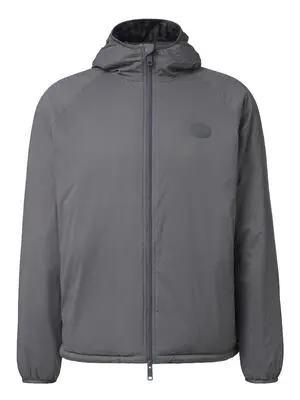 Burberry Technical Hooded Padded Jacket - Grey
