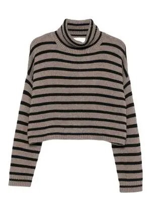 LISA YANG Zerlina Cashmere Turtle-neck Sweater - Beige
