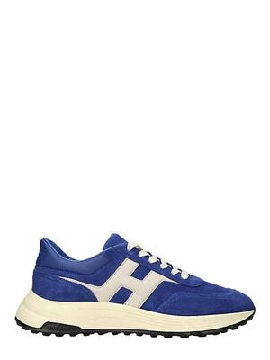 Hogan Hyperlight Suede Trainers - Mid Blue