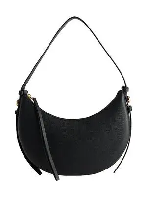 Tory Burch Romy Suede Shoulder Bag - Black