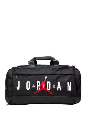 JORDAN Logo-print Duffle Bag - Black