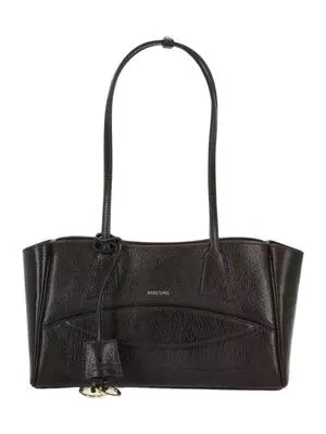 HIDESINS Logo-print Leather Shoulder Bag - Brown