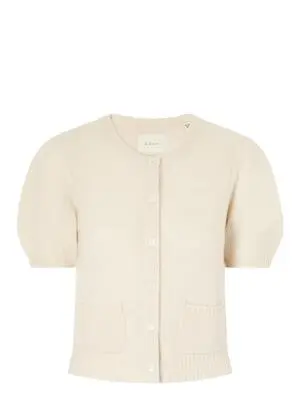 DÔEN Alesia Cashmere Cardigan - Neutrals