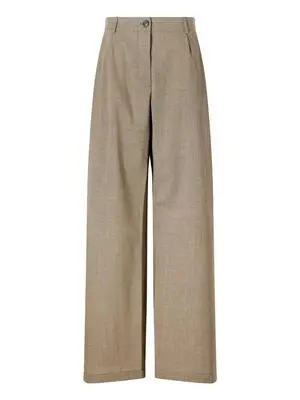 OUR LEGACY Wool-blend Wide-leg Pants
