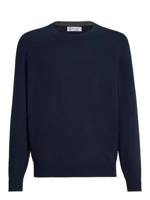 Brunello Cucinelli Cashmere Sweater - Blue