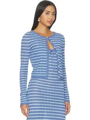 L*Space Rosalie Cardigan - Blue