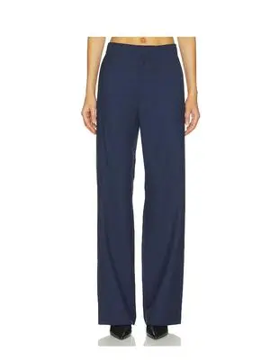 MIMCHIK Twist Trouser - Navy