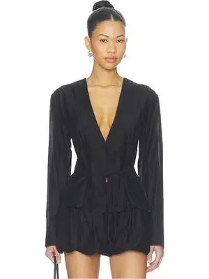 LOVERS AND FRIENDS Caden Blouse - Black