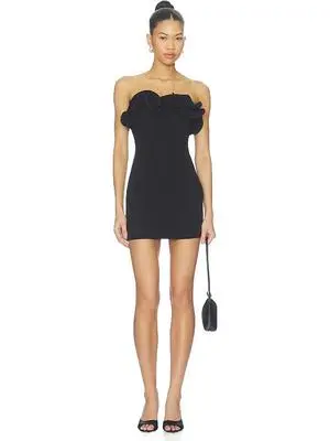 MORE TO COME Cristina Mini Dress - Black