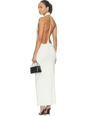 Superdown X Blake Evin Emilijiah Maxi Dress - Ivory