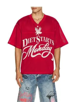 DIET STARTS MONDAY State Champs Practice Jersey In . Also - Red