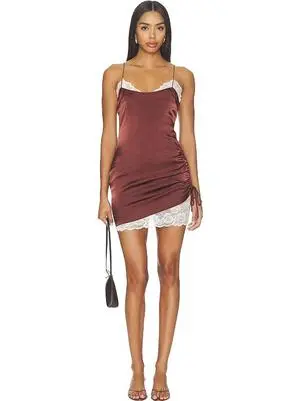 I.AM.GIA Florianne Mini Dress - Chocolate