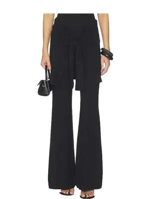 Beaufille Waist Tie Pant - Black