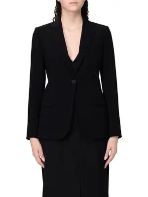 Theory Tailored Single Breasted Blazer - Black