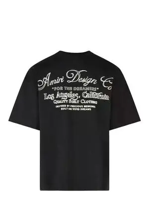 Amiri Dreamers Chain Cotton T-shirt - Black