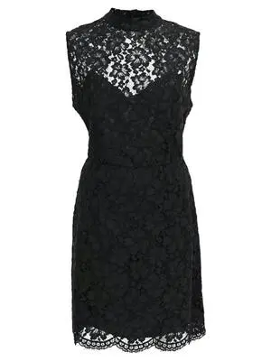 Sandro Lace Pattern Dress - Black