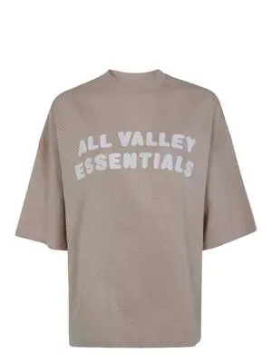 Fear Of God FEAR OF GOD ESSENTIALS Sport Mesh T-Shirt Neutrals