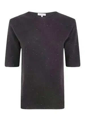 Antonelli Firenze Sequin-embellished Wool Sweater - Grey