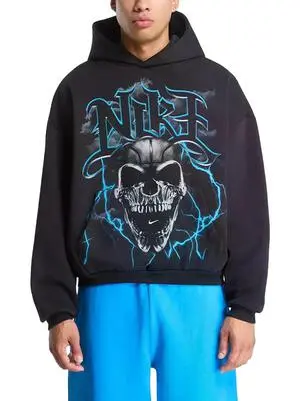 Nike Standard Issue Brushed Pullover Basketball Hoodie - Black