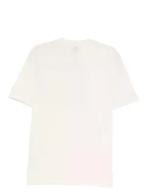 BOSS Logo-embroidered T-shirt - Neutrals