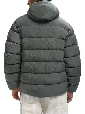C.P. COMPANY Chrome-r Goggle Down Jacket - Green
