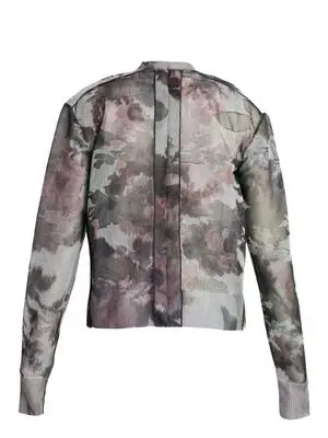 Erdem Floral Pattern Cardigan - Grey