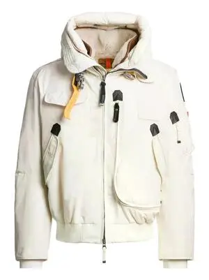 PARAJUMPERS Gobi Hooded Bomber Jacket - Neutrals