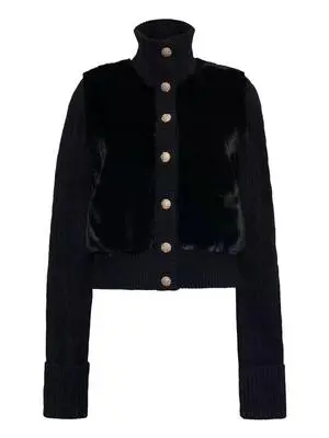 Cara Cara Logan Cable-knit Cardigan - Black