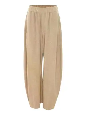 ELEH Eleh Elasticated Loose-Fit Track Pants Neutrals