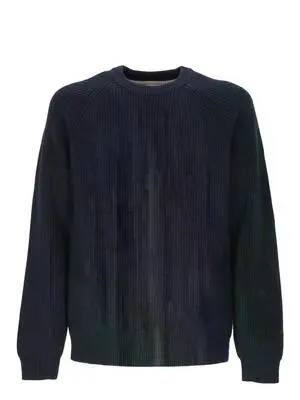 ANERKJENDT Raglan-sleeve Sweater - Blue