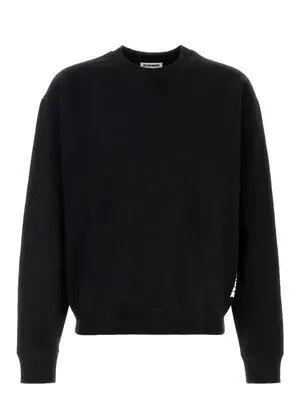 JIL SANDER Crew-neck Sweatshirt - Black